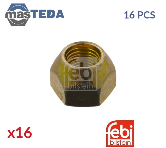11938 WHEEL NUT Febi Bilstein 16Pcs For Nissan Primera,Navara,Pick Up ...