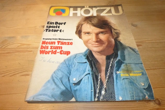 HÖRZU NR.19/1973 MARIA Schell,Simone Rethel,Mady Rahl,Fritz Wepper ...