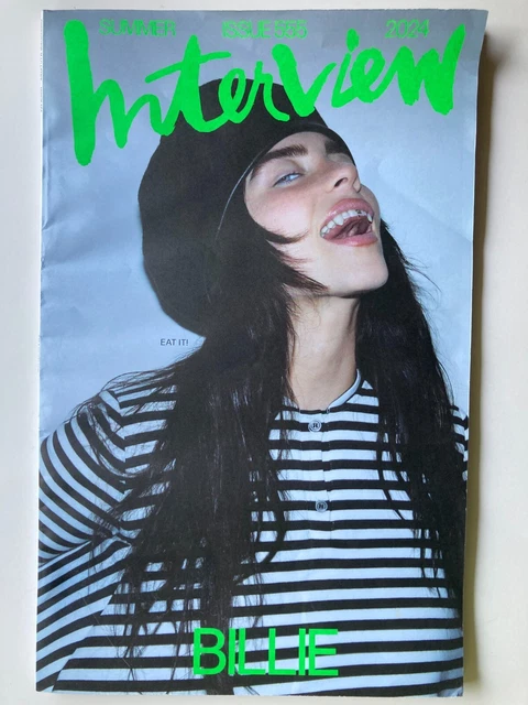 BILLIE EILISH 2024 Intervista Rivista Jodie Comer / Addison Rae / Jodie ...