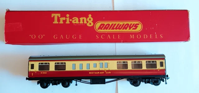 HORNBY TRIANG OO Gauge Restaurant Car Boxed £10.79 - PicClick UK