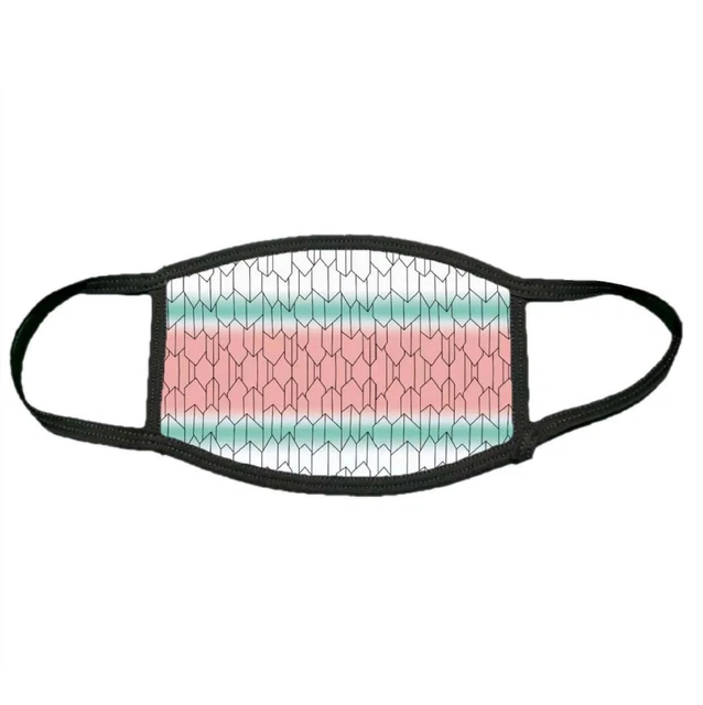 SHINOBU KOCHO HASHIRA Pattern Demon Slayer Kimetsu no Yaiba Face Mask ...