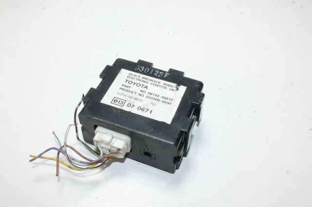 TOYOTA RAV4 GLASS Breakage Sensor Control Module Unit Ecu 08192-48810 £ ...