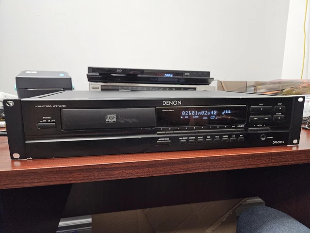 DENON DN-C615 PROFESSIONAL CD Player With Rack Mounts | Tested And ...