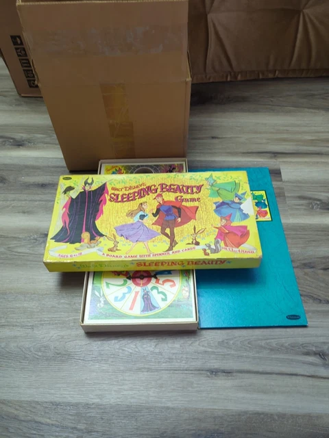 RARE 1958 WALT Disney/Whitman Sleeping Beauty Board Game See ...