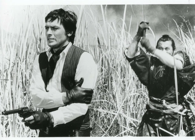 ALAIN DELON TOSHIRO Mifune ""Red Sun"" (Red Sun) Press Photo Cinema Ep ...