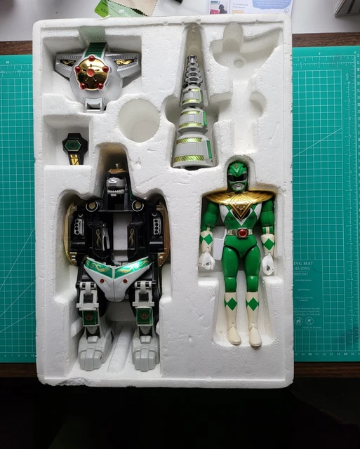 MIGHTY MORPHIN POWER Rangers Legacy Dragonzord Green Ranger - PicClick UK