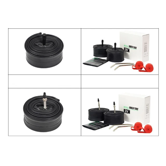 KIT PRATIQUE DE tubes intérieurs de vélo comprend des coussinets de pneus pour EUR 51,95 ...