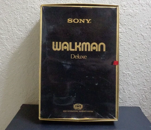RARE SONY WALKMAN Deluxe Set WM-3 Stereo Cassette Player Working NO ...