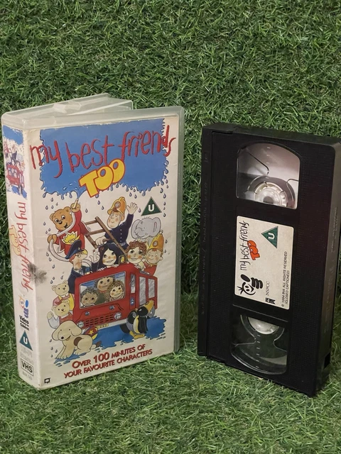 MY BEST FRIENDS Too (VHS, 1995) Fireman Sam Postman Pat Tots TV Pingu ...