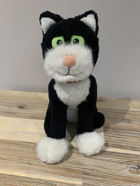 RARE POSTMAN PAT Stroke n Purr Jess The Cat 10" Soft Plush Meows ...