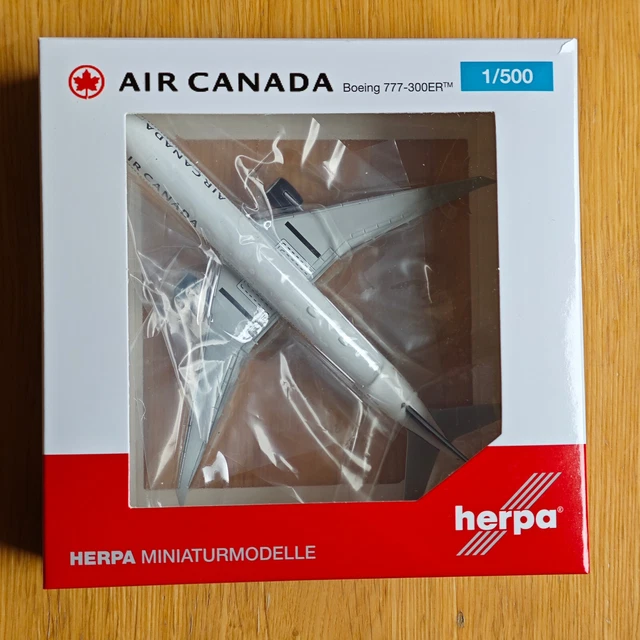 HERPA WINGS AIR Canada Boeing 777-300ER C-FIVX 1:500 537636 EUR 3,50 ...
