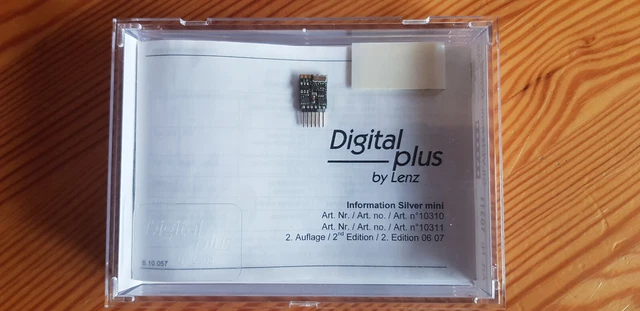 LENZ DIGITALDECODER 6POLIGER Anschluss (NEM651) mit Anleitung EUR 1,50 ...