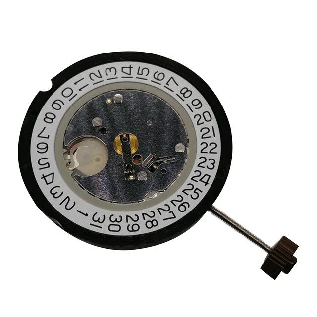 REPLACEMENT QUARTZ CRYSTAL Watch Movement Chronograph For Ronda 515 ...
