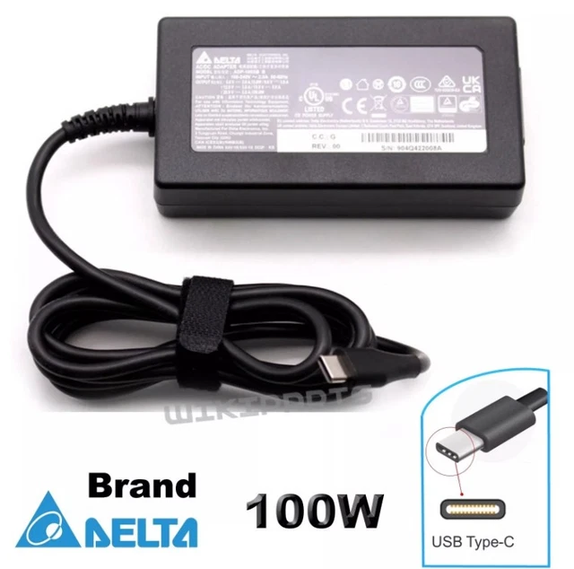 OEM 100W USB-C Type Delta Adapter For ASUS ROG FLOW X13 GV301QHK-6297T ...