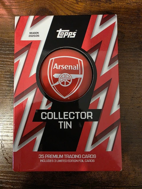 TOPPS 2025/26 ARSENAL Collector's Tin £37.07 - PicClick UK