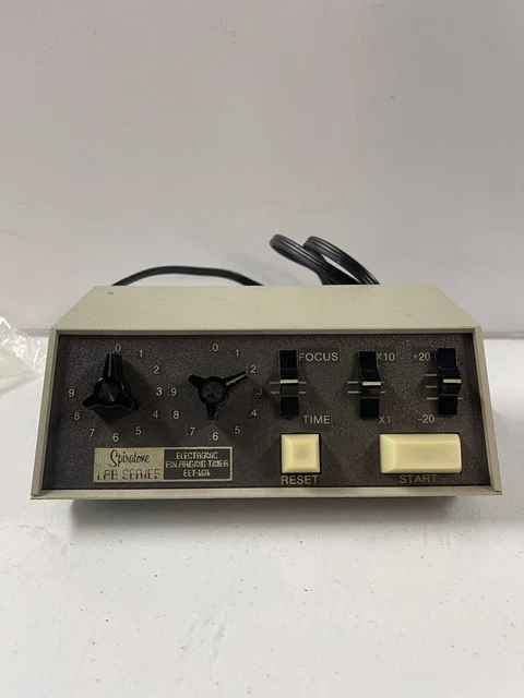 VINTAGE SPIRATONE LAB Series Electronic Enlarging Timer Model EET-101 ...