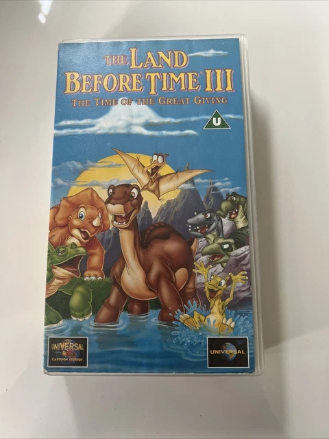 THE LAND BEFORE Time III The Time Of The Great Giving VHS Video PAL £5. ...