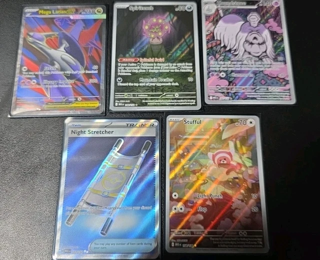 POKÉMON TCG MEGA Evolution EX, IR, Trainer x5 Cards Bundle £15.08 ...
