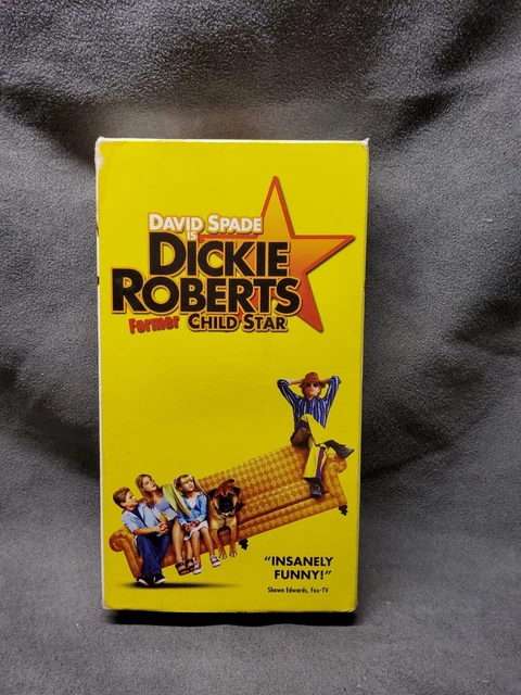 DICKIE ROBERTS FORMER Child Star VHS 2004 VCR Video Tape Movie David ...