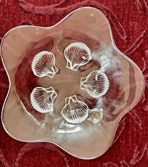 VINTAGE HOLMEGAARD SCALLOP Shell BOWL, Starfish Shape - Danish Art ...