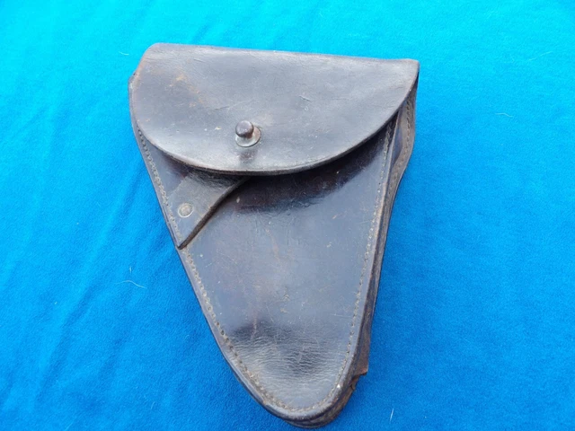 ETUI P.A. RUBY WW1 France Cuir Brun foncé/Noir avec marquages EUR 70,00 ...