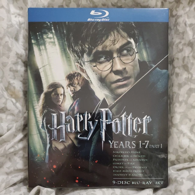 NEW HARRY POTTER: Years 1-7, Part 1 (Blu-ray Disc, 2011, 9-Disc Set) Sealed $24.99 - PicClick