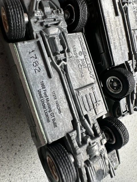 GREENLIGHT HOLLYWOOD SERIES, 1968 Ford Mustang GT Steve McQueen Bullitt ...