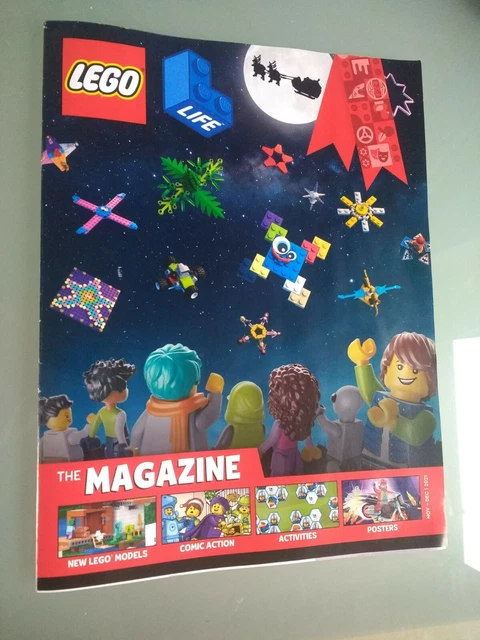 LEGO LIFE MAGAZINE Christmas 2021 Nov-Dec - Super Mario, Star Wars ...