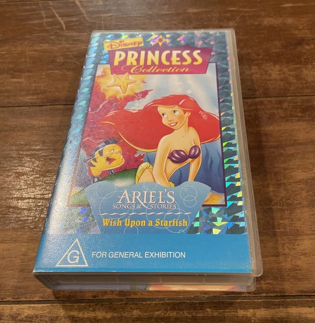 DISNEY PRINCESS COLLECTION : Ariel's Wish Upon A Starfish (Pal Vhs ...