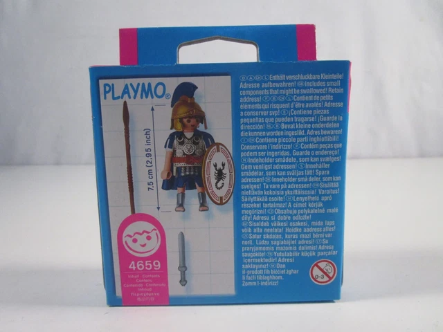 PLAYMOBIL- &DIFICIL CAJA Nueva Centurion Romano Azul 4659"-Lujo! EUR 3 ...