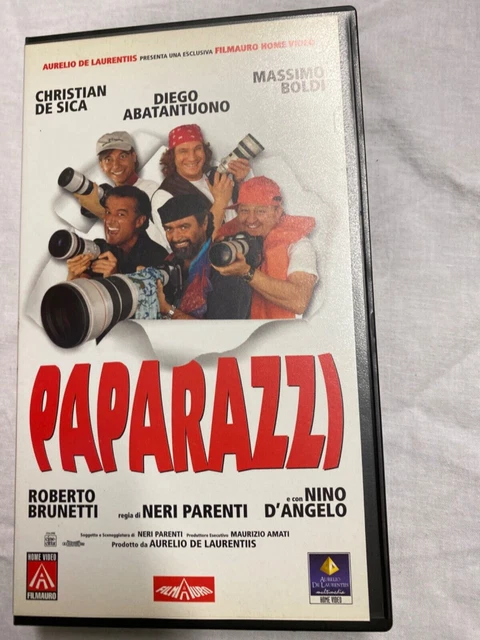 VHS COMMEDIA ALL' italiana - Paparazzi EUR 5,00 - PicClick IT