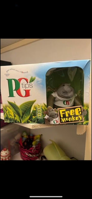 COLLECTABLE LIMITED EDITION PG Tips Monkey - New In Box Unopened £7.50 ...