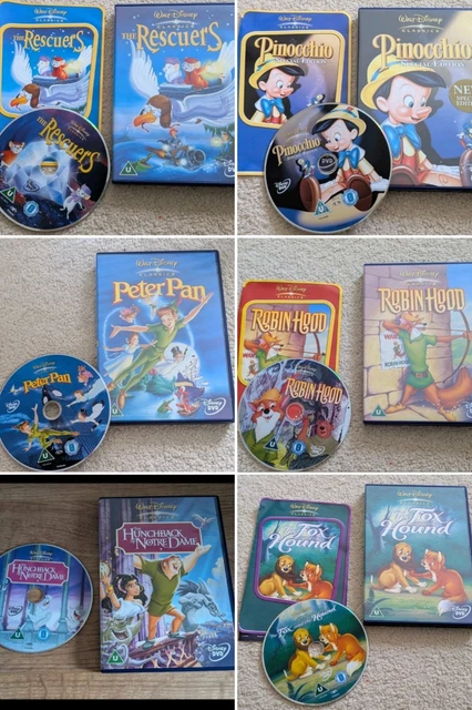 6X DISNEY CLASSICS DVD Bundle / Job Lot / Collection £4.36 - PicClick UK