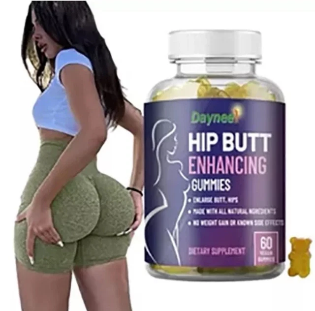 DAYNEE HIP& BUM Enhancement Gummies. Organic, Effective &Visible ...