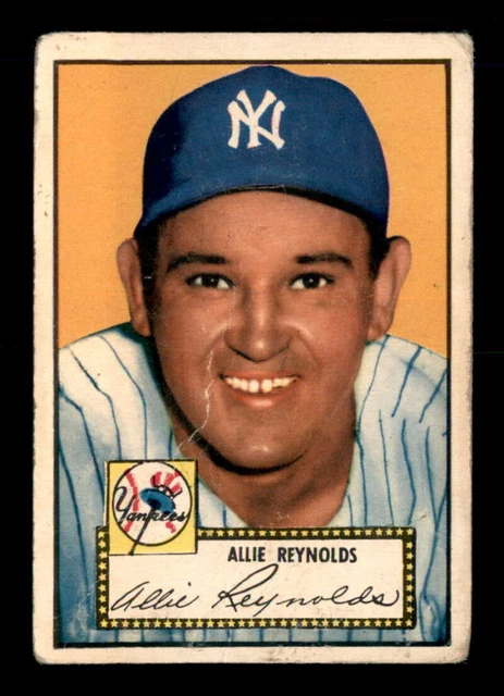 1952 TOPPS #67 Allie Reynolds G X2849741 EUR 29,96 - PicClick FR