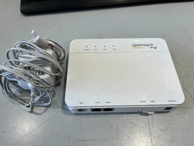 BT OPENREACH HG612 3B Fibre Optic Modem Router Vdsl Fttc £30.00 ...