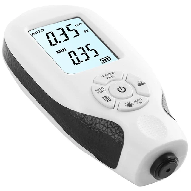 MINI DIGITAL THICKNESS Gauge Vehicle Paint Coating Tester Car Meter ...