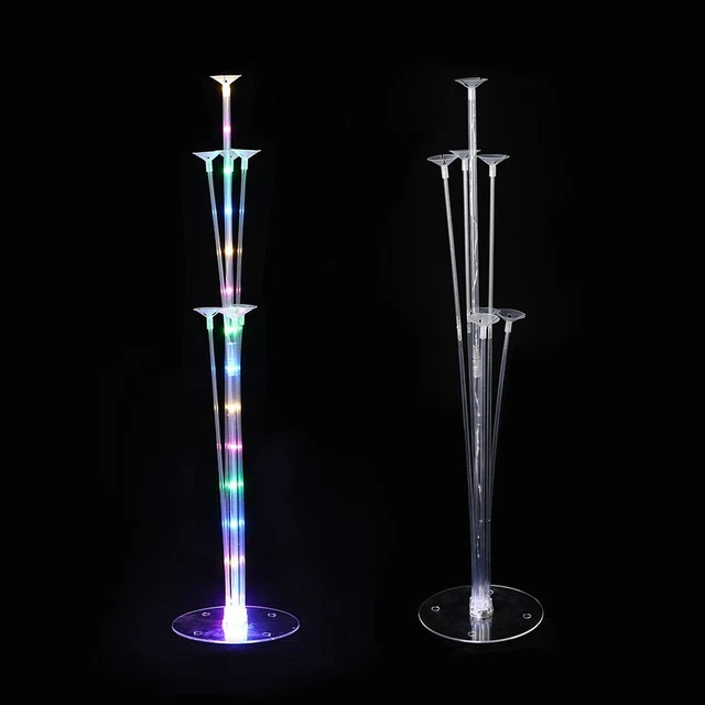 DECORATION PARTY SUPPLIES Rack LED Column Stand Wedding Favors Balloon ...