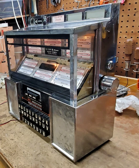 SEEBURG SC1 WALLBOX JUKEBOX with SPEAKERS - Stock #6003 £574.78 ...