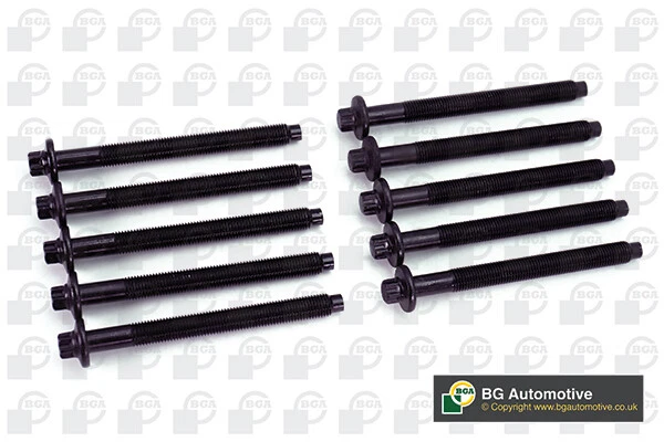 CYLINDER HEAD BOLTS fits TOYOTA Set Kit BGA Genuine Top Quality ...