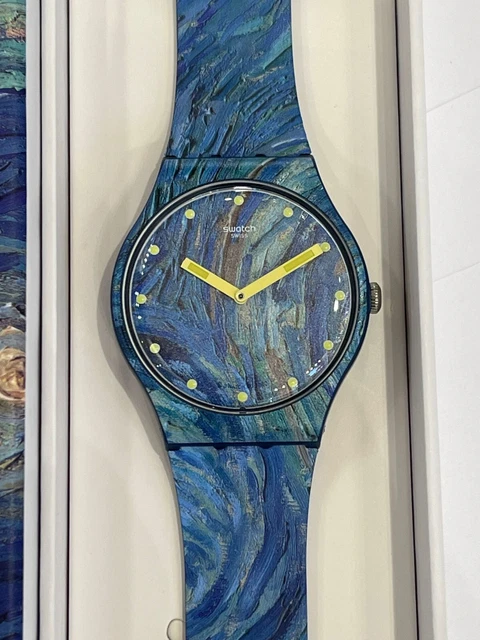 OROLOGIO SWATCH THE STARRY NIGHT by VINCENT VAN GOGH EUR 185,00 ...
