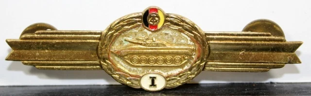EAST GERMAN NVA DDR Motor Infantry Class I Qualification Badge Insignia ...