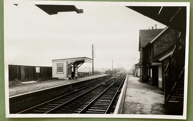 PORTON RAILWAY STATION, Ex L&Swr In 1964 £1.47 - PicClick UK