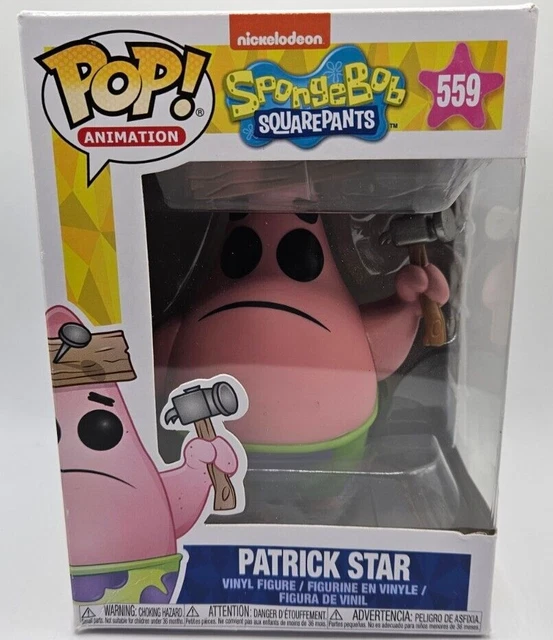 FUNKO POP! VINYL PATRICK STAR #559 SpongeBob Squarepants Figure EUR 28 ...