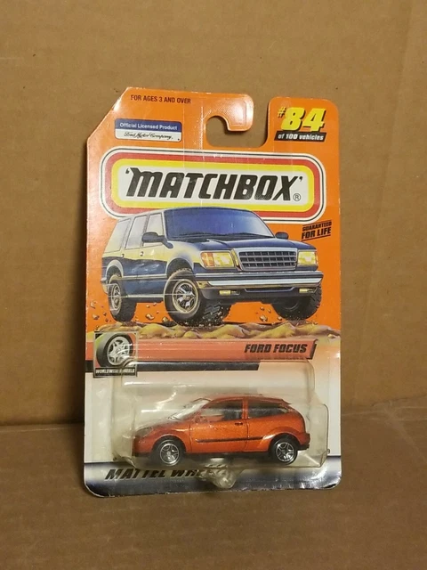 2000 MATCHBOX #84 Ford Focus Burnt Orange Worldwide Wheels Auto 96379 ...