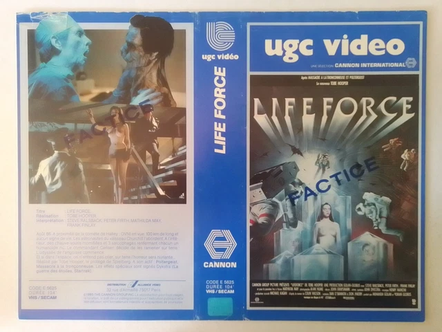 JAQUETTE VHS (SEUL) UGC Life Force EUR 4,00 - PicClick FR