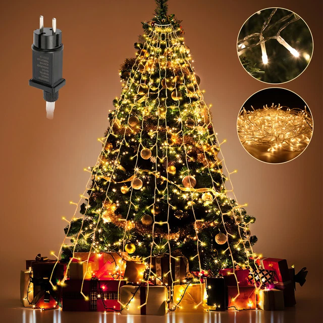 Tannenbaum Lichterkette Aussen