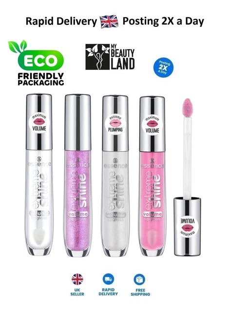 ESSENCE EXTREME SHINE Volume Plumping Lip Gloss with Applicator *Sealed ... ESSENCE EXTREME SHINE Volume Plumping Lip Gloss with Applicator *Sealed ...