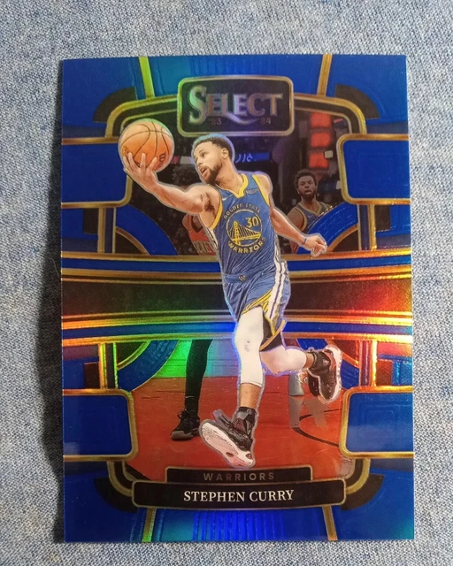 2023-24 PANINI SELECT Concourse Stephen Curry Blue Prizm Card #56 EUR 3 ...