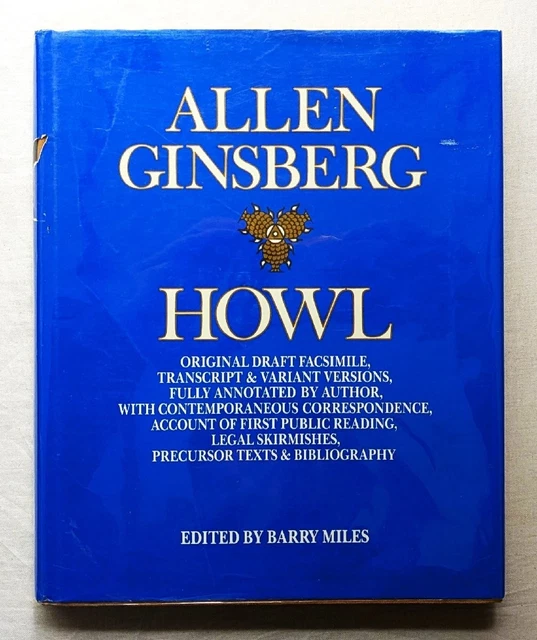 ALLEN GINSBERG HOWL Original Draft Facsimile Beat Generation Poetry ...